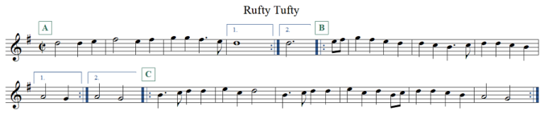Rufty Tufty – Playford’s Dancing Master: The Compleat Dance Guide